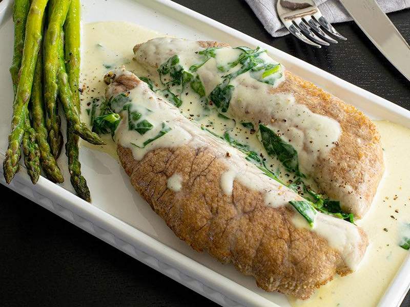 Butter-Poached Shad Roe Recipe With Spinach Cream Sauce | Shad Recipes