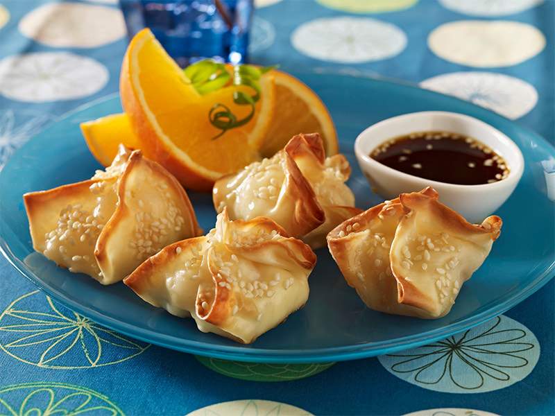 Crab Rangoons & Orange Sauce Recipe | Crab Recipes - Fulton Fish Market