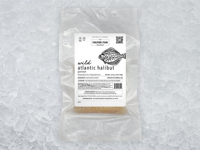 Buy Atlantic Halibut Portions Online | Wild Atlantic Halibut